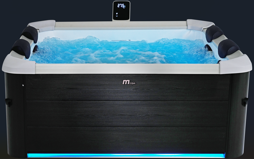 MSpa FRAME OSLO Inflatable Hot Tub Spa with Hydrojets & Bubbles (up to ...